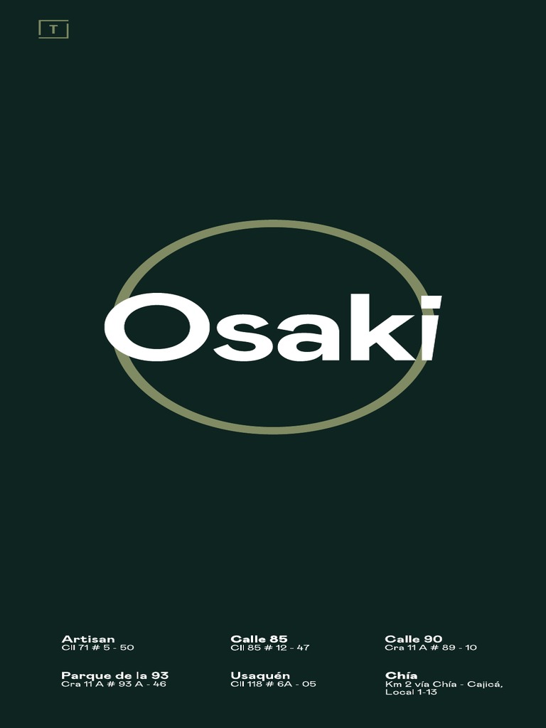 Osaki Menu Digital | PDF | Cilantro | Curry
