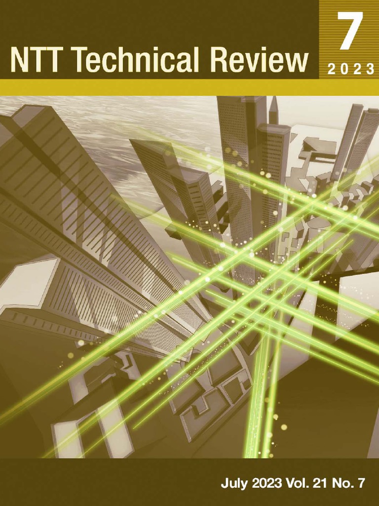 NTT Technical Review Vol. 21 No. 7 July 2023 | PDF | Cloud Computing ...