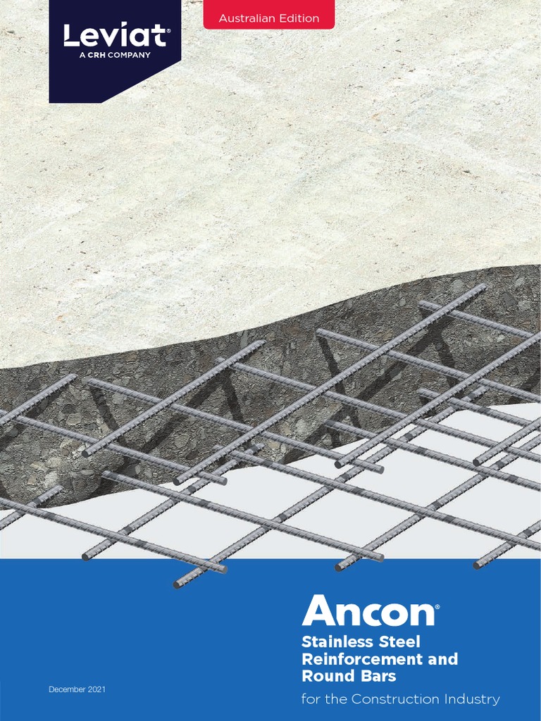Ancon Stainless Steel Reinforcement Round Bars Australia Edition | PDF ...