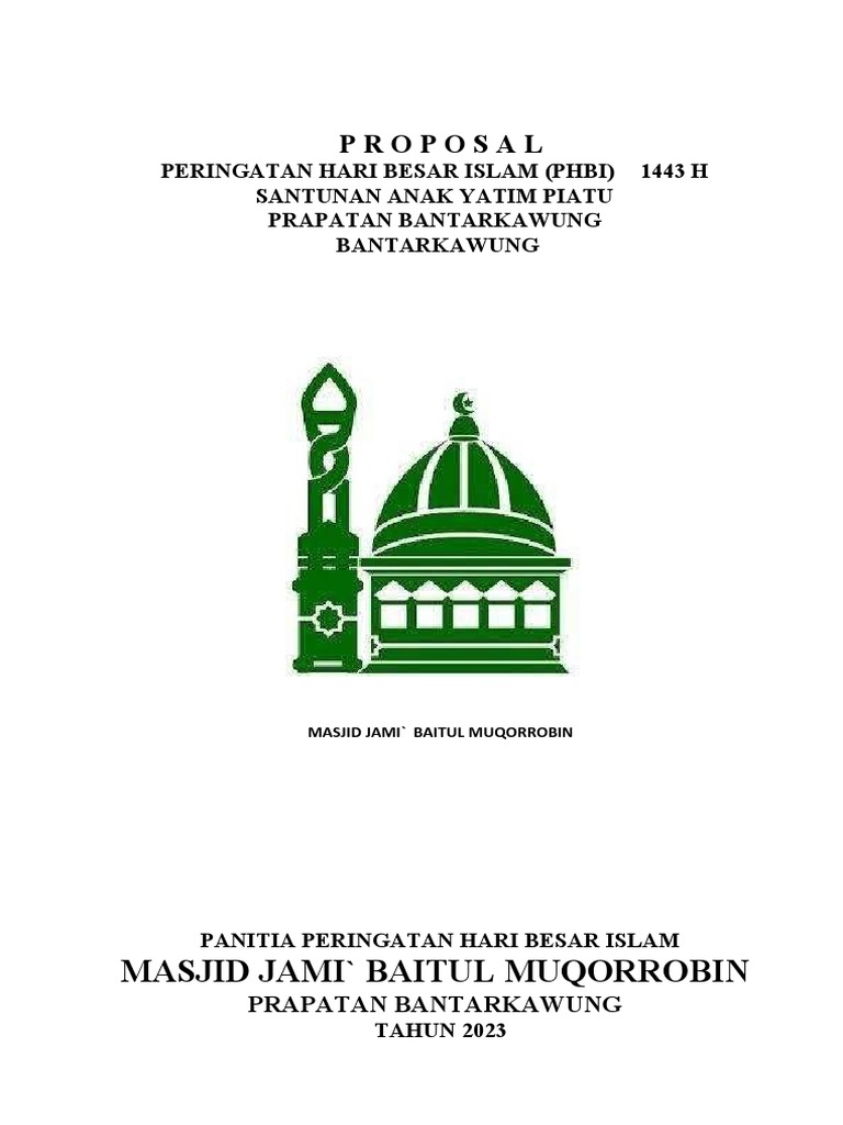 Proposal Phbi 2023 | PDF