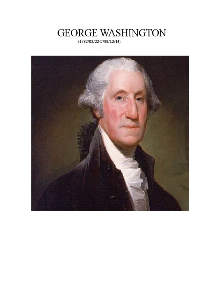George Washington | PDF | George Washington