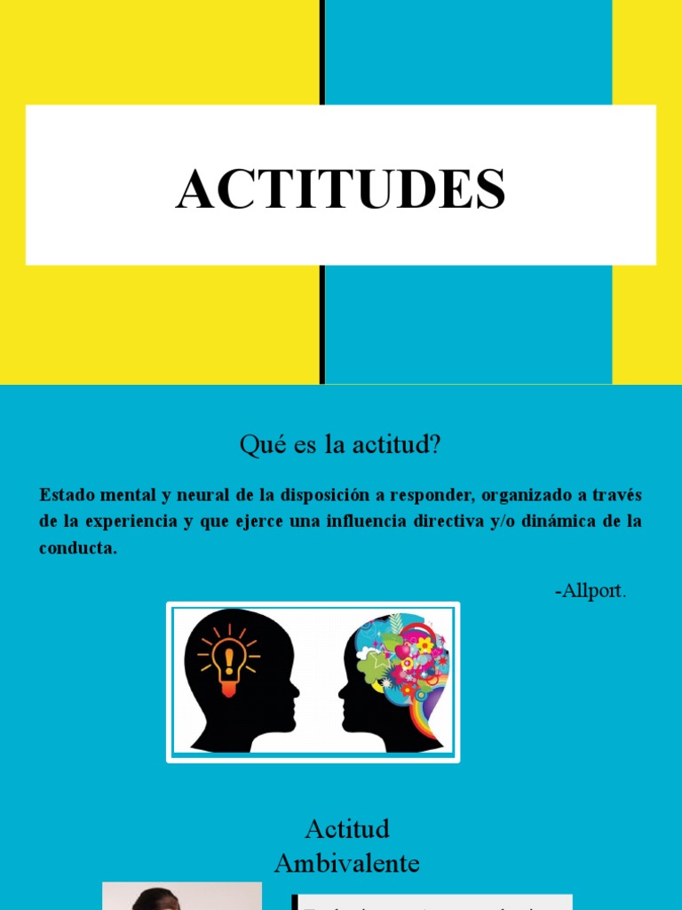 16 Concepto de Atitud | PDF
