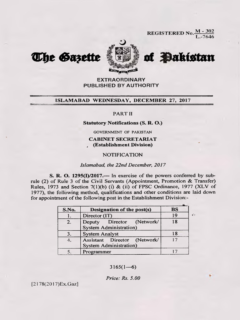 Recruitment Rules of Officers Estab | PDF | Academic Degree | Doctor Of ...