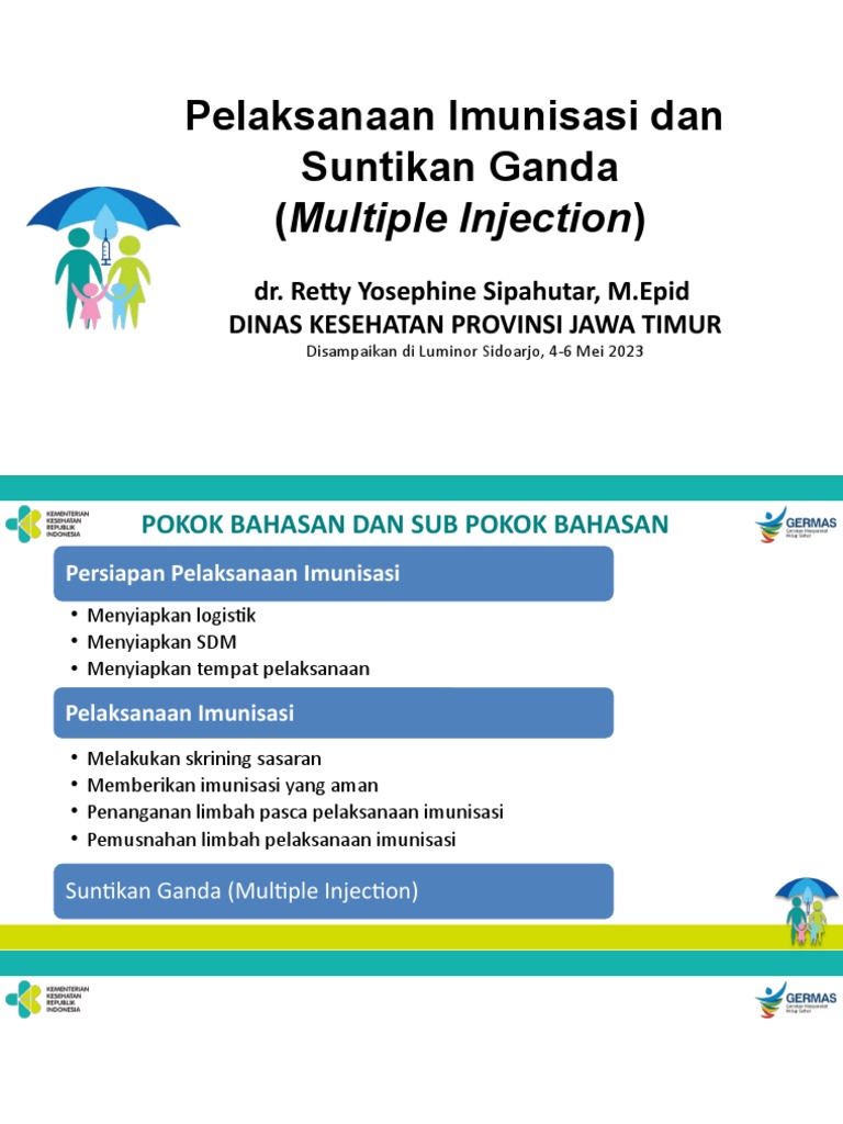 Pelaksanaan Imunisasi Dan Suntikan Ganda Bagi UPS | PDF | Sains & Matematika