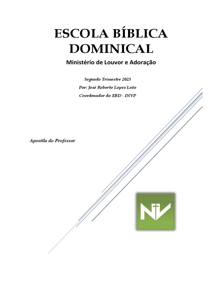 Louvor e Música na EBD 2023 | PDF