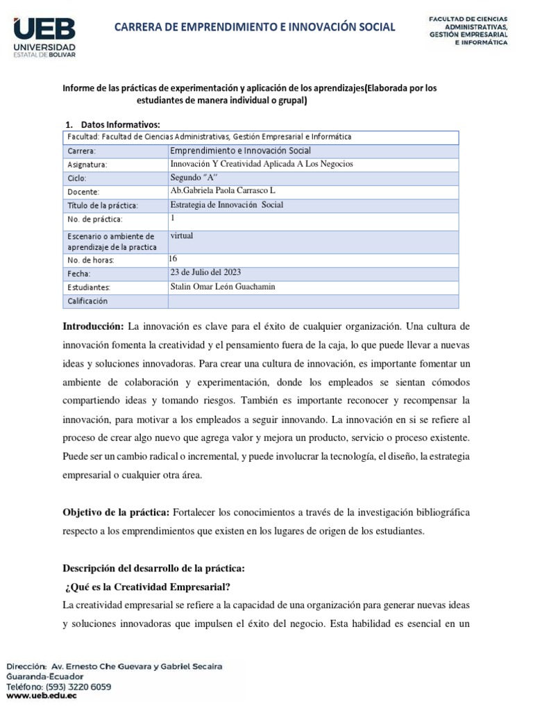 "Proyecto Final Ape" Omar Leon | PDF