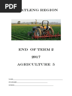 Agriculture STD 5 TERM 1 2020 | PDF | Farms | Farmer