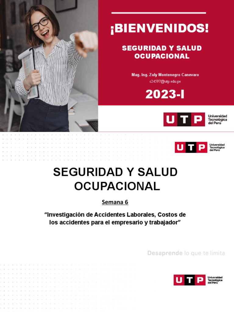 Material Clase 6. Seguridad y Salud Ocupacional | Descargar gratis PDF | Seguridad y salud ...