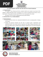 Narrative Report Classroom Observation | PDF | Teachers | Classroom