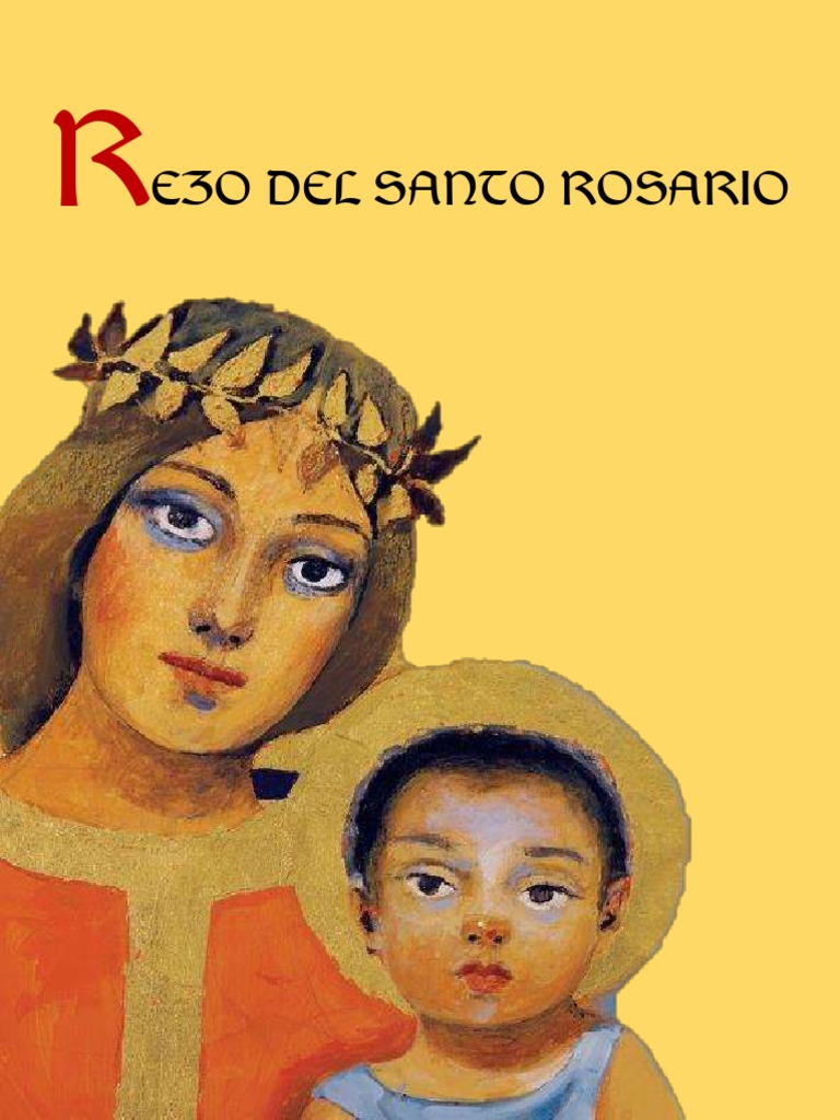 Rezo Del Santo Rosario | Descargar gratis PDF | Rosario | María, madre de Jesús