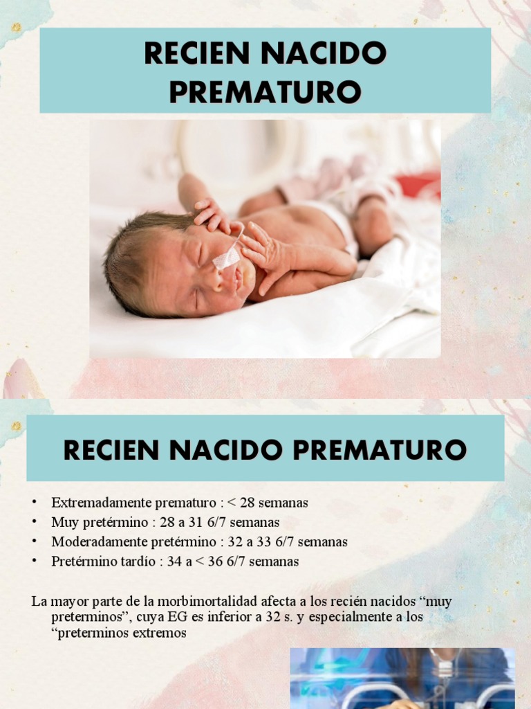 Recien Nacido Prematuro | PDF