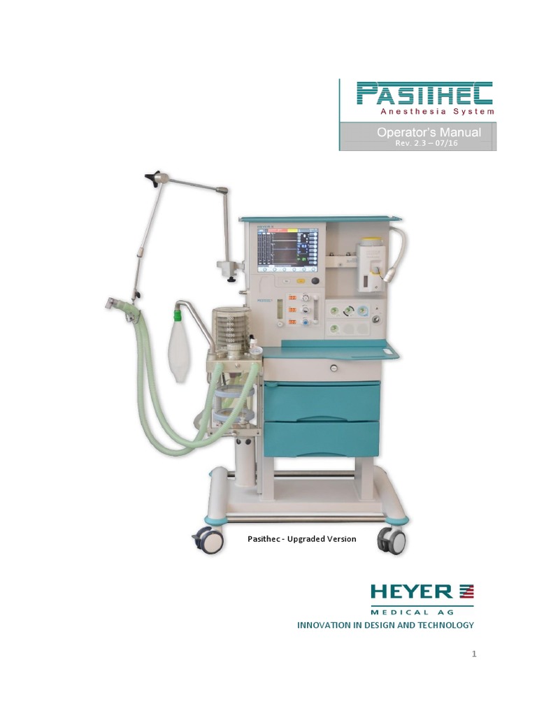 HEYER Pasithec - Upgraded Version - User Manual Rev 2.3 EN 0716 | PDF ...