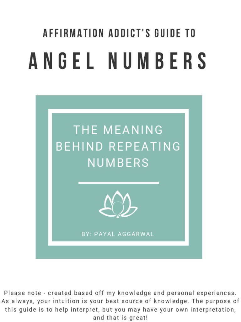 Angel Number | PDF