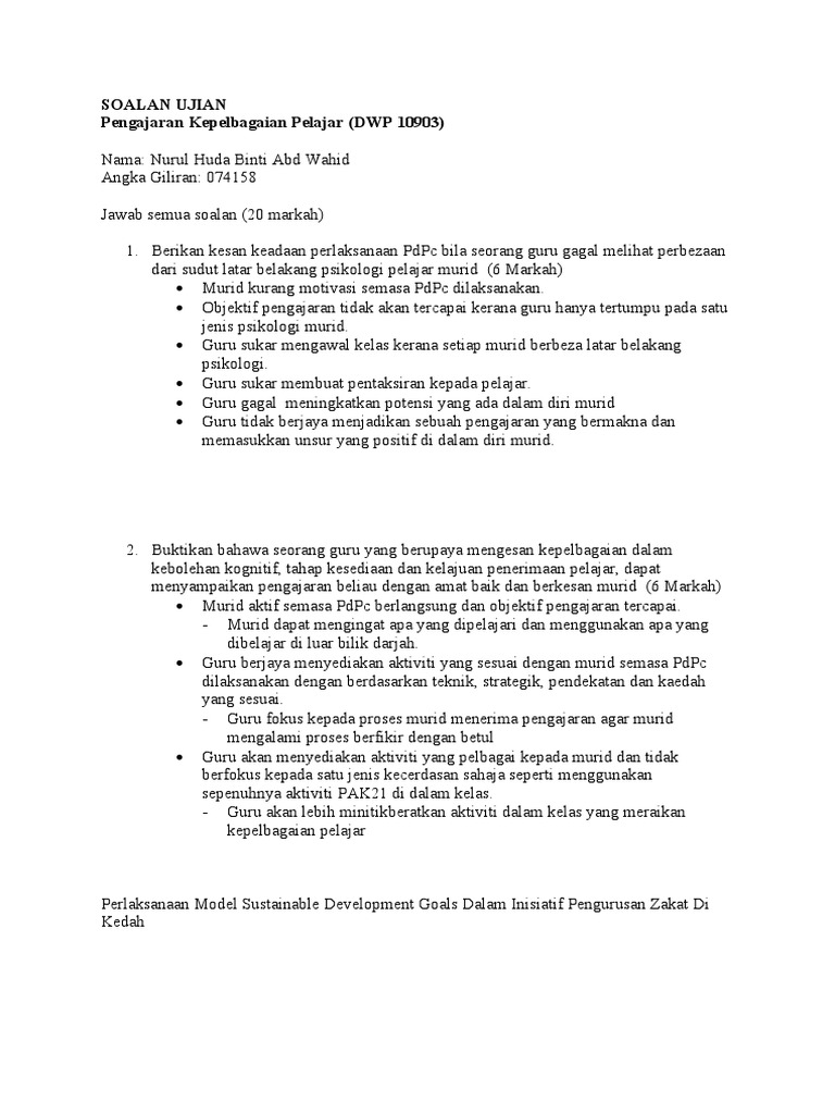 DPP Bagi Pendidikan | PDF