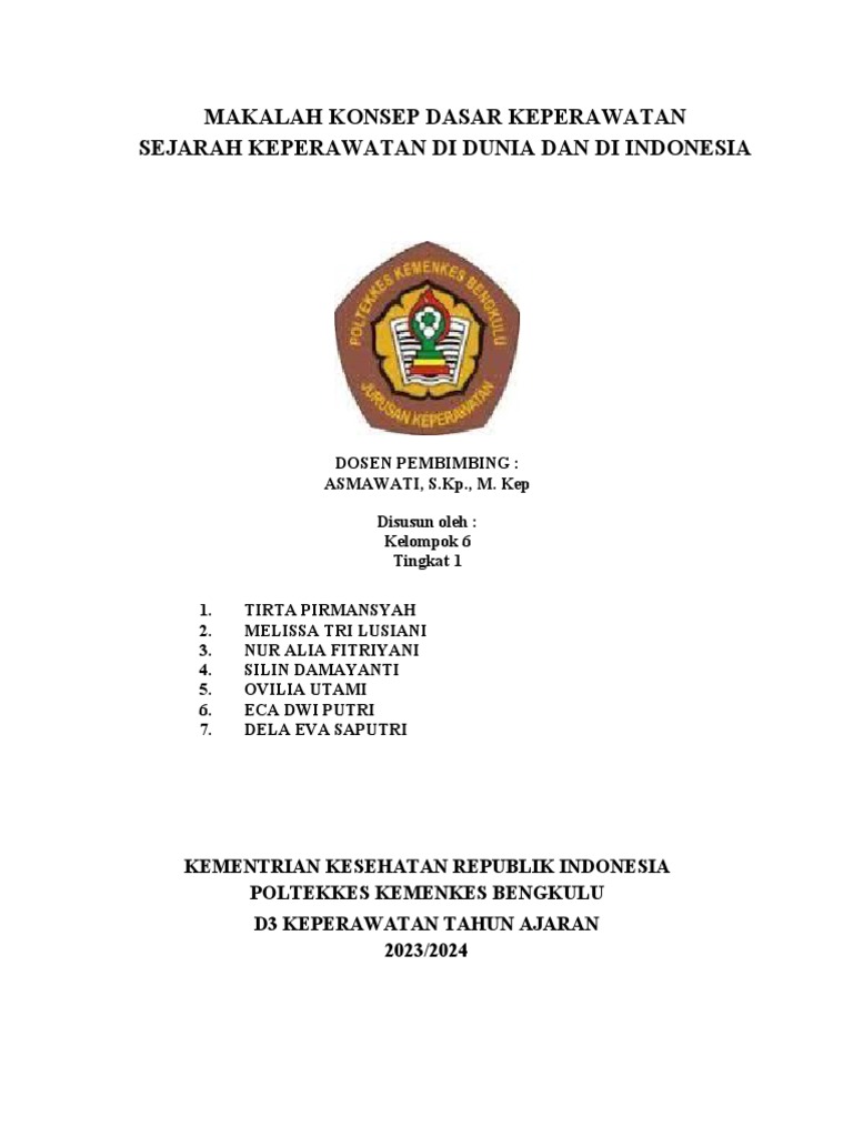 Makalah KDK Sejarahhh | PDF