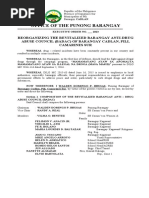 BADAC Form 4 - Unified Barangay Report On Referral Action | PDF | Medical Specialties | Medicine