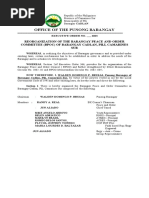 Barangay Officials Leave Application Form | PDF | Sick Leave | Employment