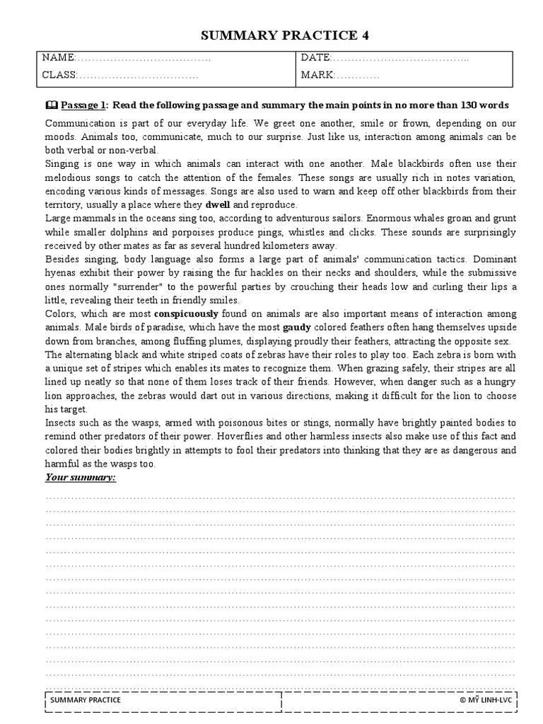 Summary Practice 4 | PDF | Child Abuse | Communication