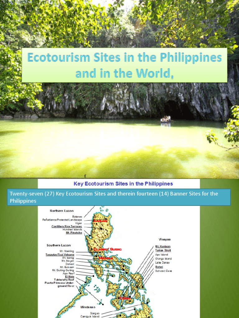 Ecotourism Sites in The Philippines | PDF | Sea Turtle | Natural ...