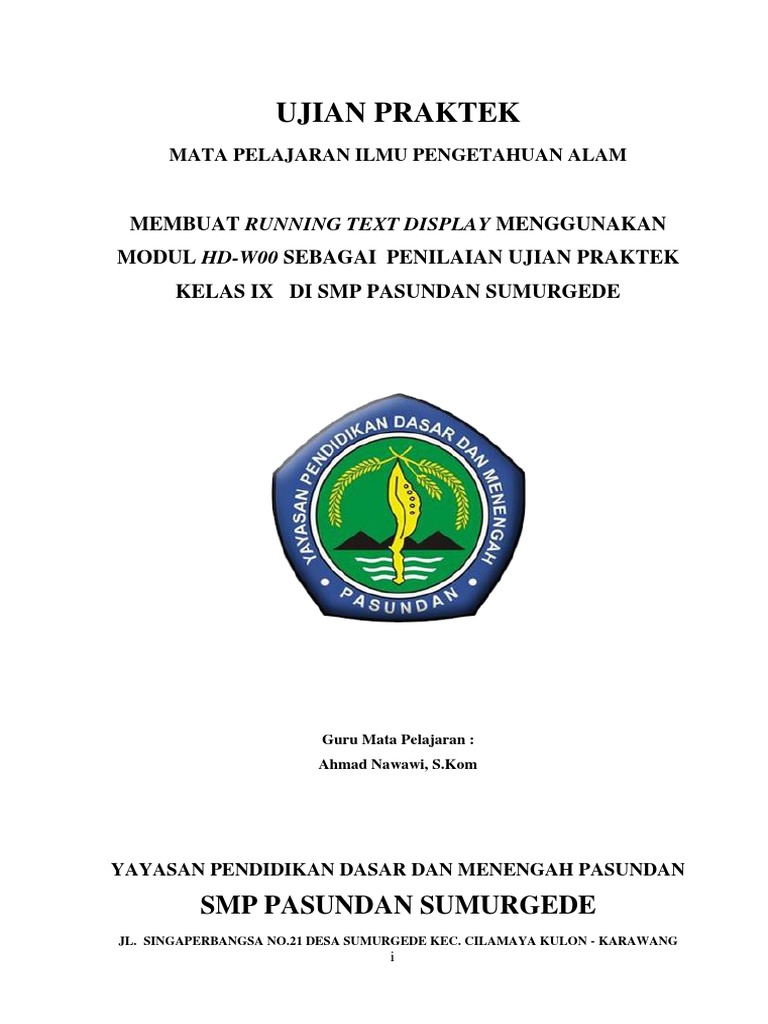 Uprak IPA Kelas 9 2023 | PDF | Komputer