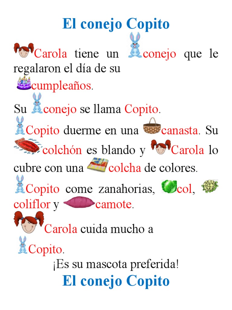 El Conejo Copito | PDF