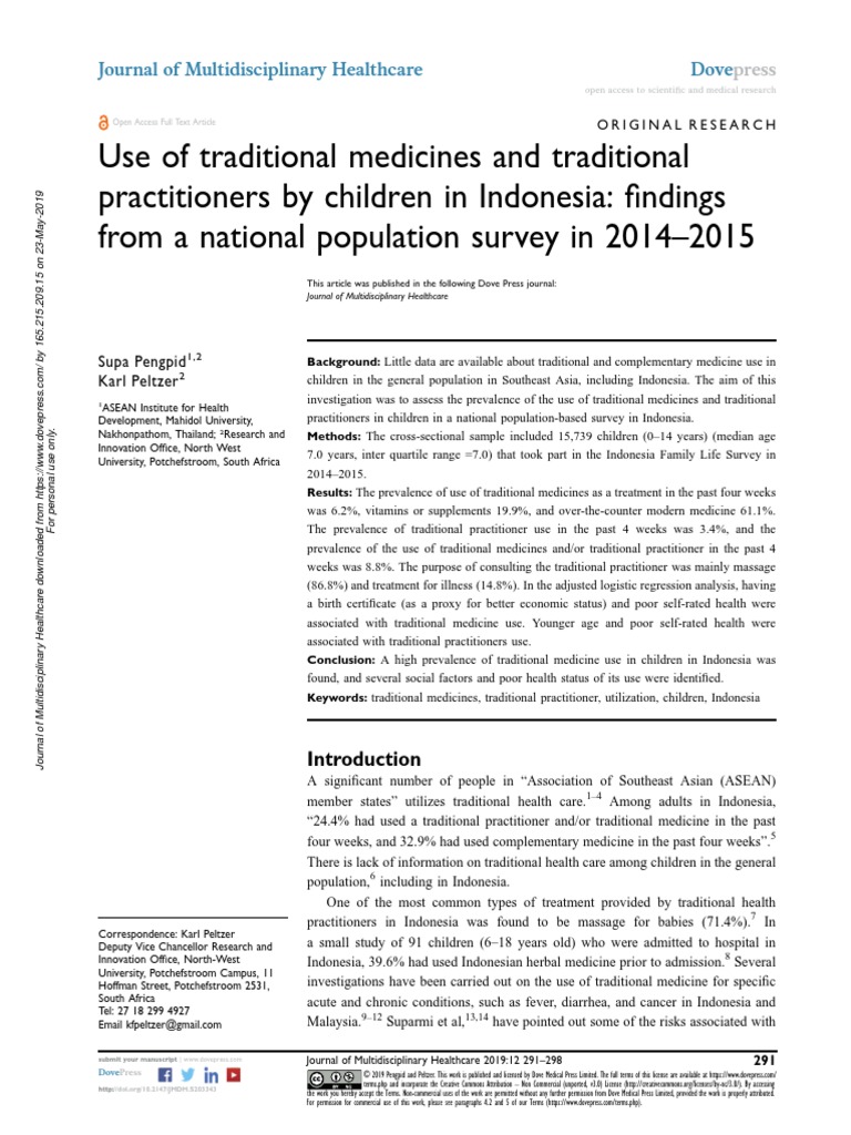 Traditional | PDF | Survey Methodology | Physician