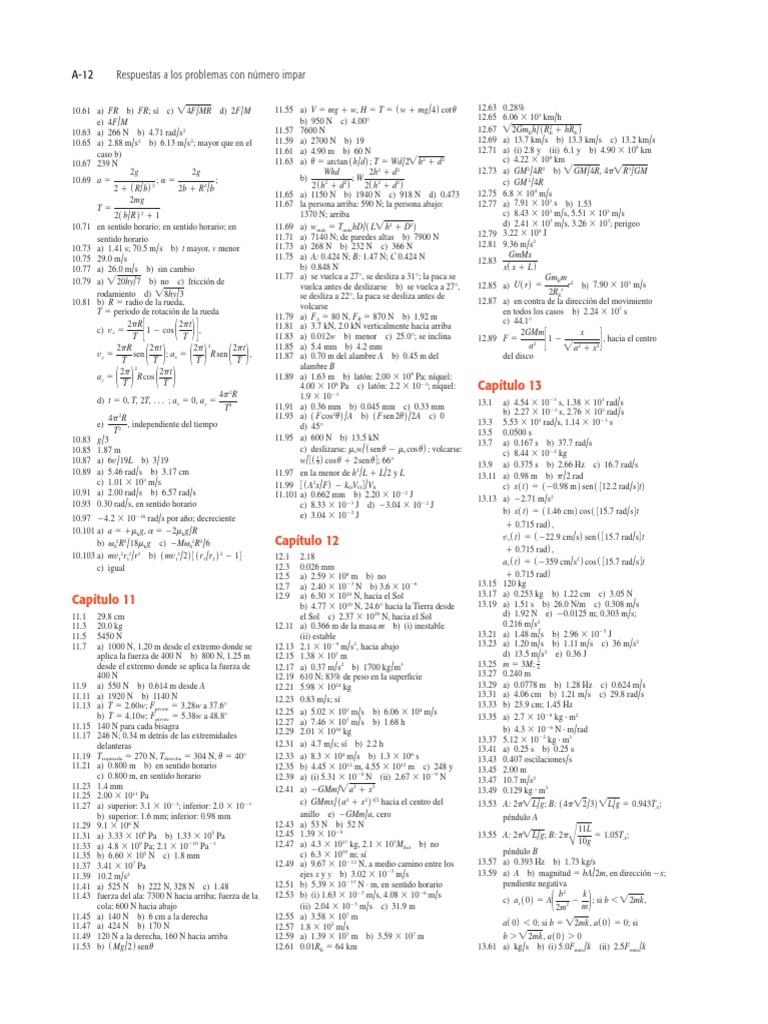 Fisica Universitaria Sears Zemansky 12va Edicion Vol1 743 746 | PDF