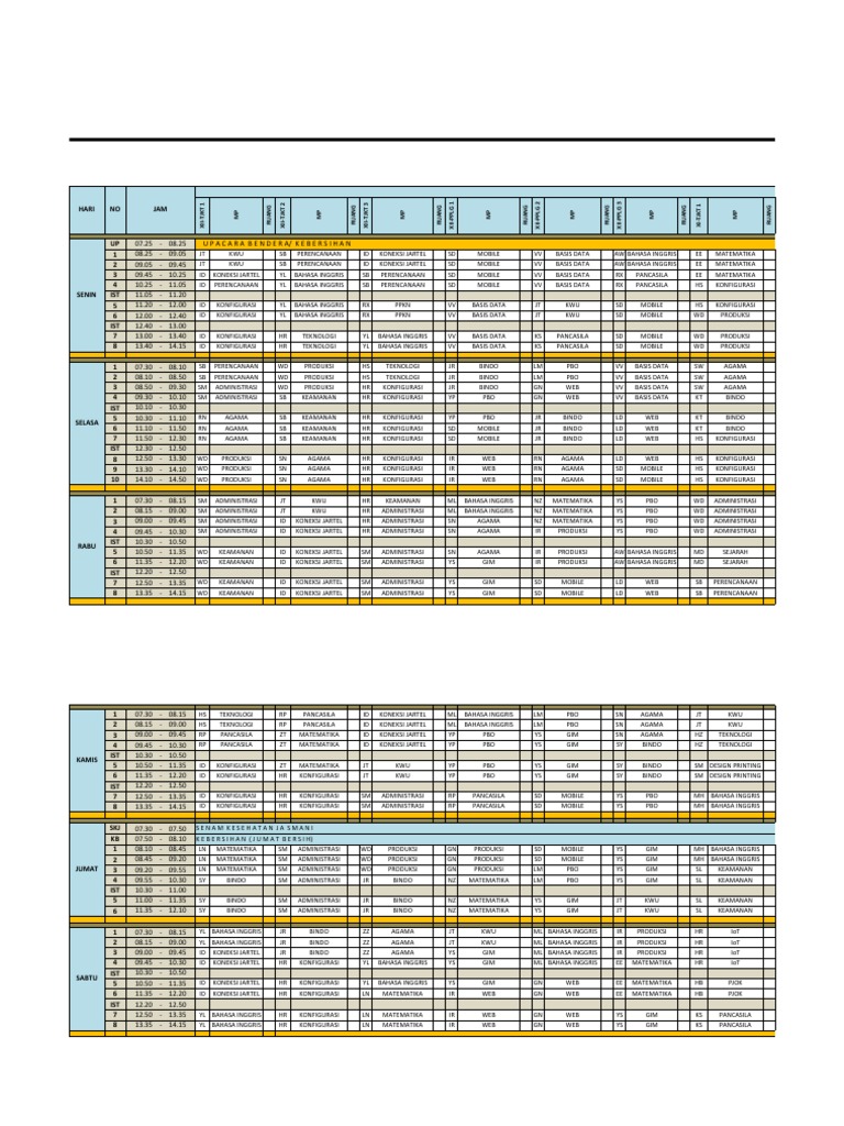 ROSTER 2023 - Sementara | PDF