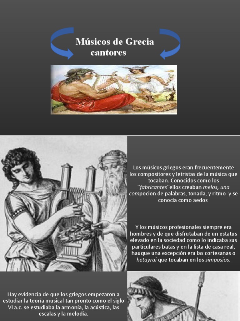 Músicos de Grecia | PDF | Arte