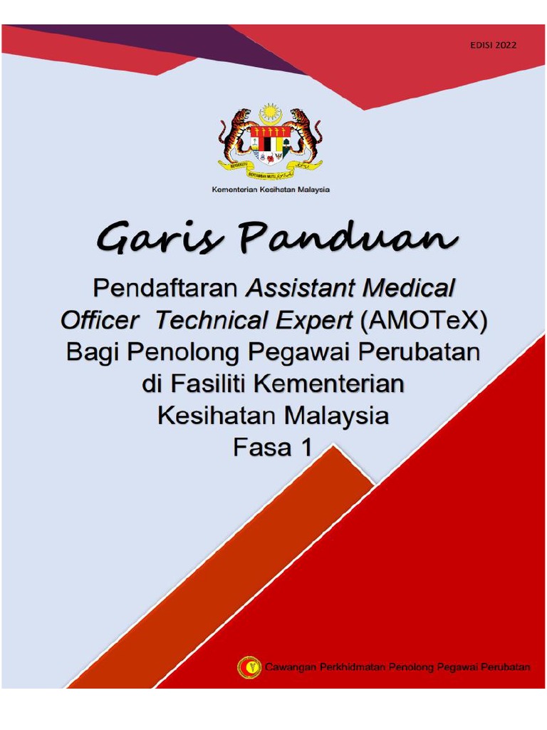 Garis Panduan Amotex | PDF