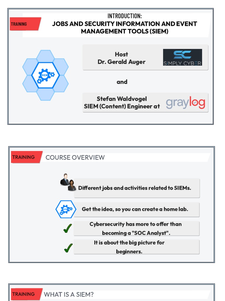 How To Become A SIEM Engineer 1653174187 | PDF | Cloud Computing ...