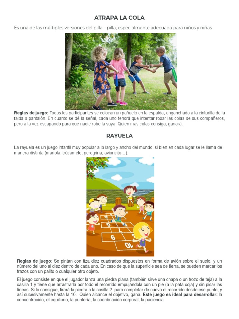 Reglas del juego Atrapa la Cola | PDF | Hogar, jardinería y bricolaje