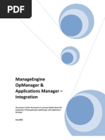 ManageEngine OpManager System Requirements | PDF | Port (Computer Networking) | Transmission ...