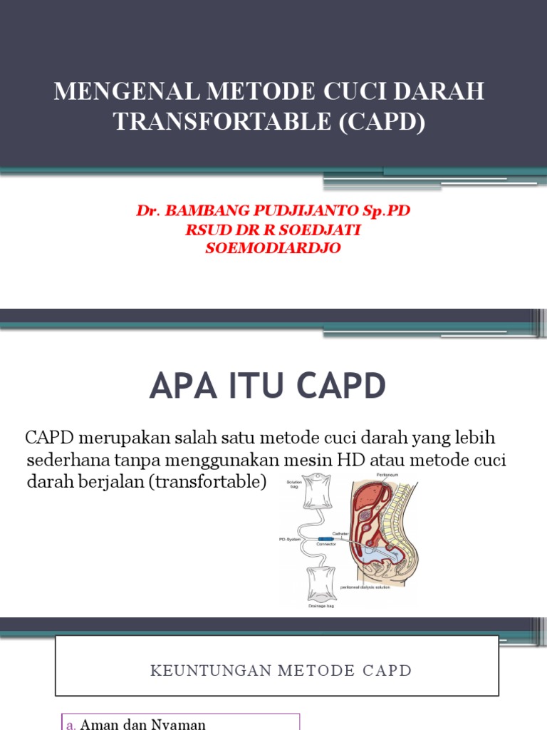 CAPD | PDF
