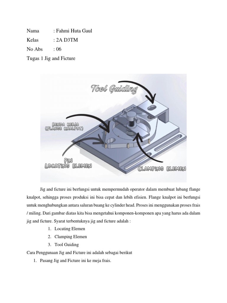 Keterangan Jig and Ficture | PDF