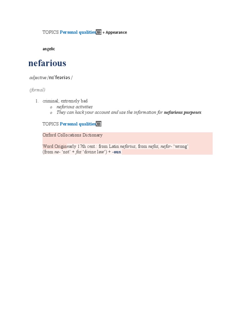 C2 Personal Qualities | PDF