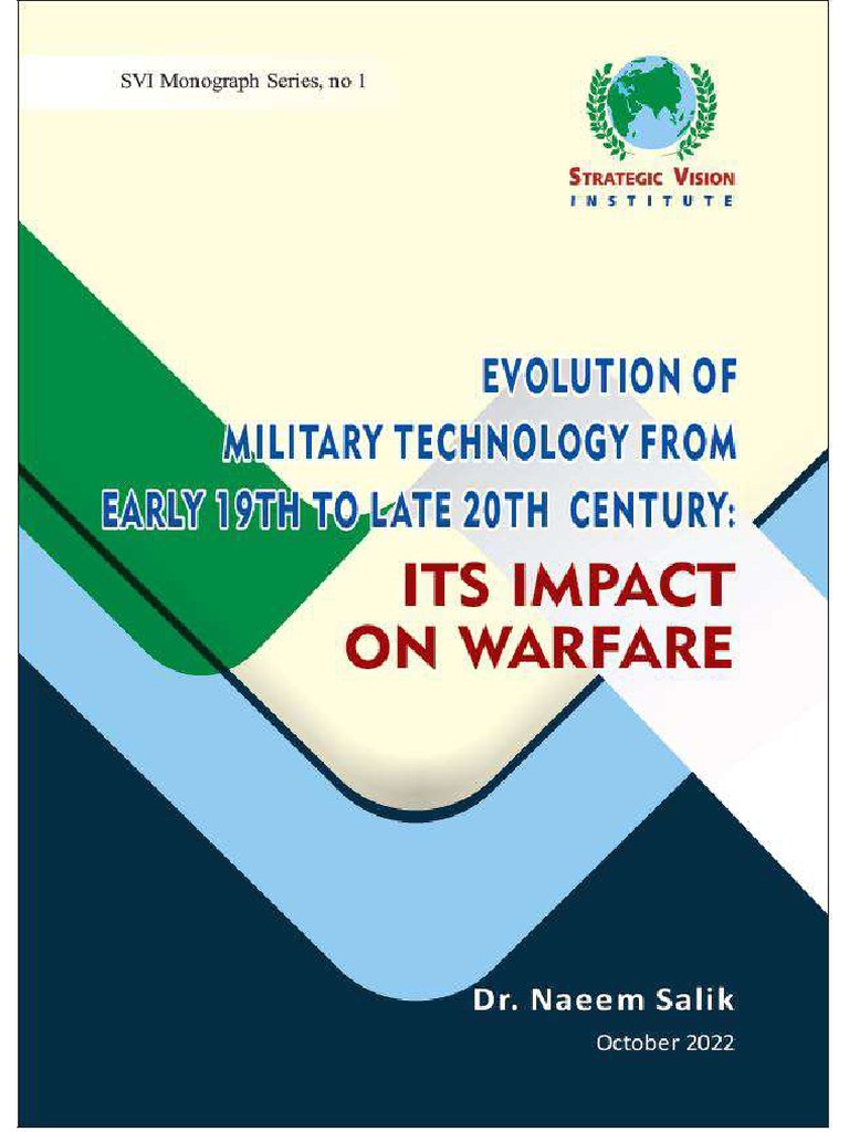 Evolution of Military Technology | PDF | Tanks | Armoured Warfare