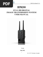 HM30 User Manual v1.3 | PDF | Unmanned Aerial Vehicle | Remote Control