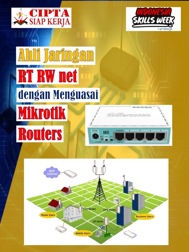 Silabus PBK Ahli Jaringan RT RW Net Dengan Menguasai Mikrotik Routers | PDF