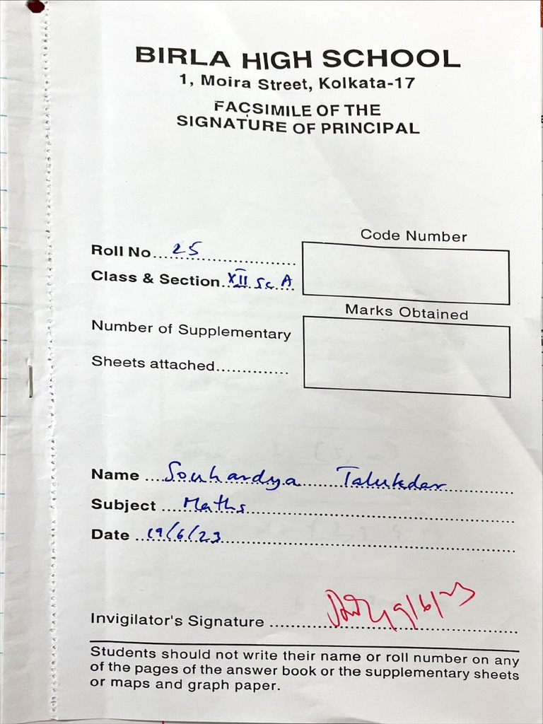 25 - Souhardya Talukdar (Maths) | PDF