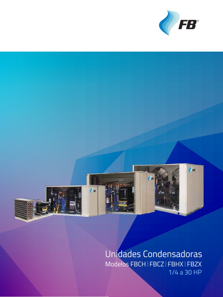 BCT-082-Unidades-condensadoras FBCH FBHX FBZX | PDF