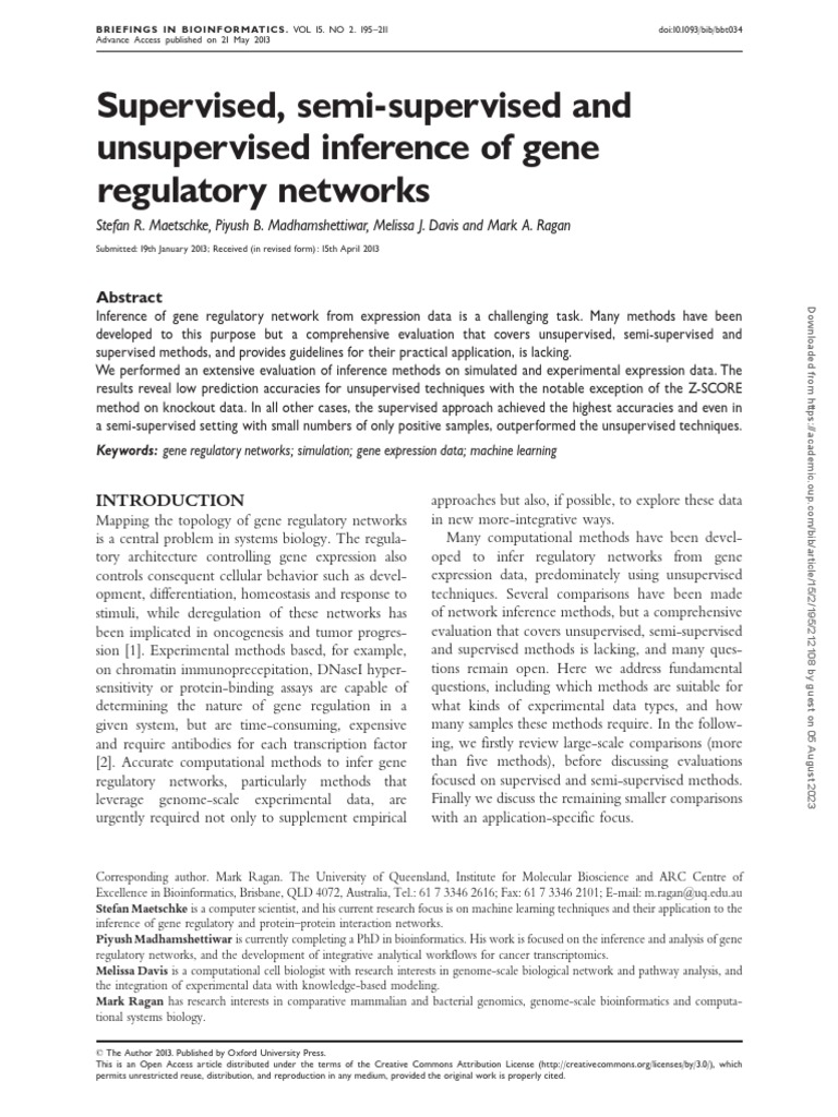 BBT 034 | PDF | Bioinformatics | Support Vector Machine