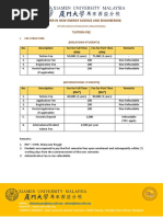 Allen Fee Structure | PDF