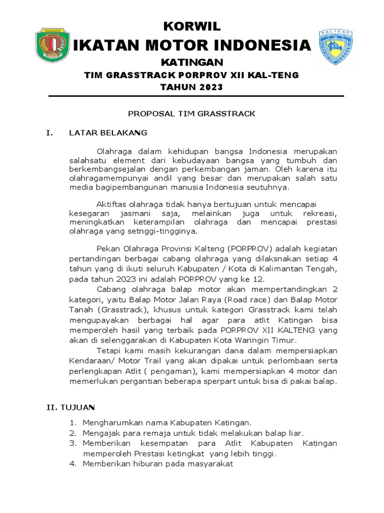 Proposal Tim GTX | PDF