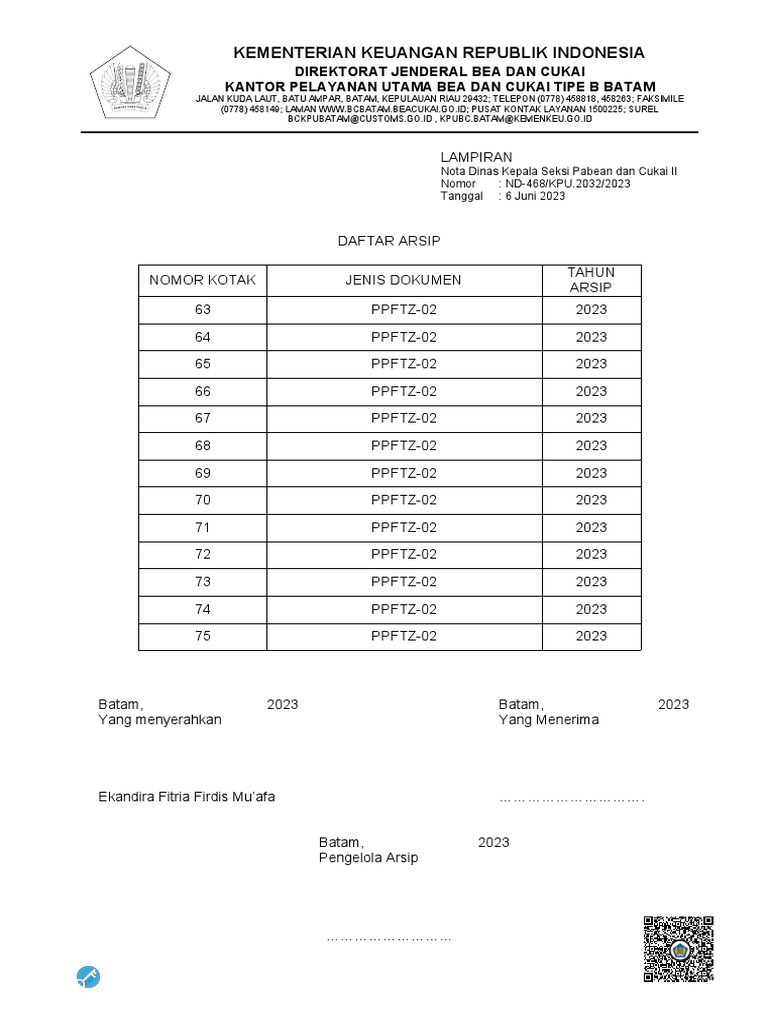 Lampiran Arsip Juni | PDF