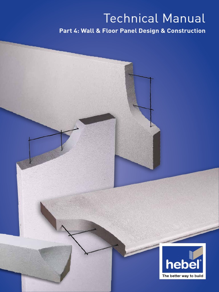 CSR Hebel Wall & Floor Panel Guide | PDF | Concrete | Wall