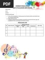 Lembar Penilaian Lomba Menyanyi Solo | PDF