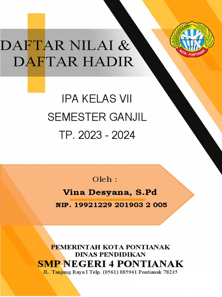 Nilai & Absensi IPA Kelas VII | PDF