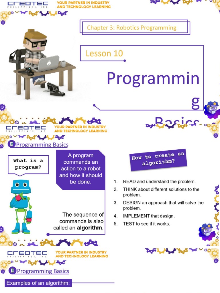 Grade 10 - Robotics Final Exam | PDF