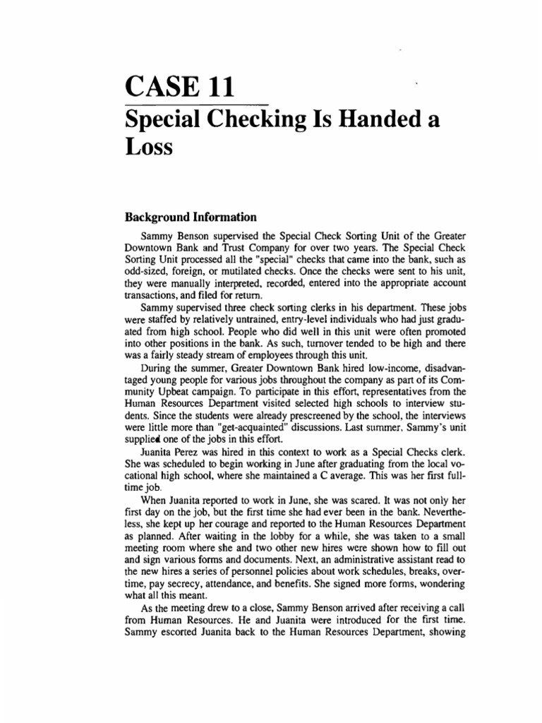 Case No. 11 | PDF | Human Resources